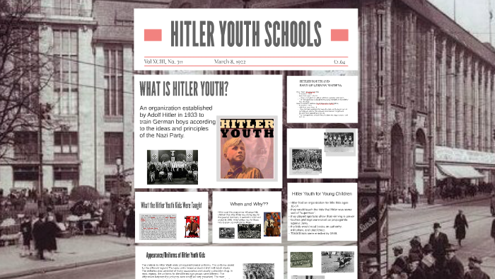 HITLER YOUTH SCHOOLS by angie hoffmann on Prezi