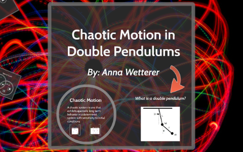 Chaotic Motion in Double Pendulums by Anna Wetterer on Prezi