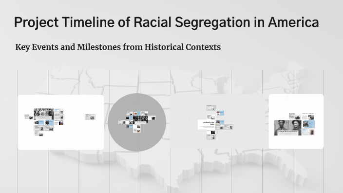 Project Timeline of Racial Segregation in America by Christopher Ashby ...