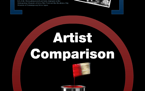 Artist Comparison by Hannah Burns