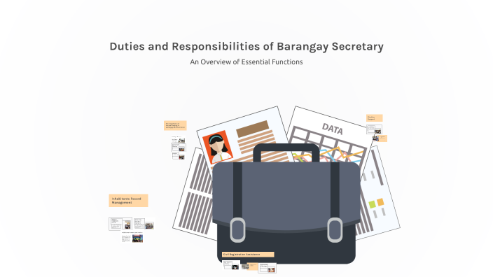 Duties and Responsibilities of Barangay Secretary by Geizl Polca on Prezi