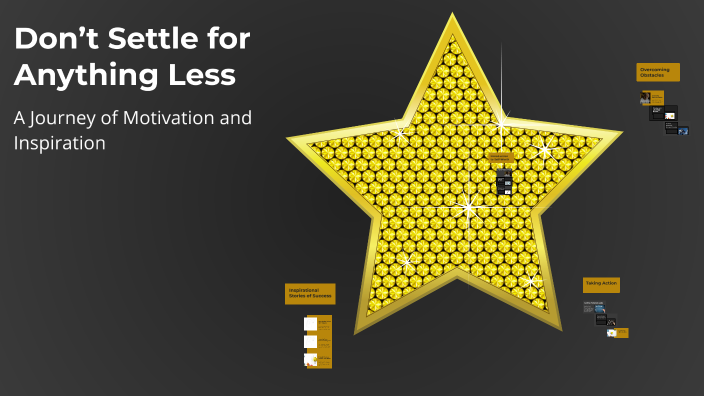 Don’t Settle for Anything Less by Xena Rose Iturrios on Prezi