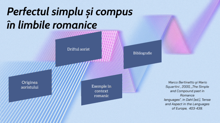 Perfect simplu și compus în limbile romanice by Anghel Reea on Prezi