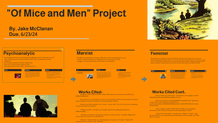 Of Mice and Men Project by Jake McClanan on Prezi