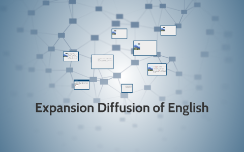 Expansion Diffusion of English by Social Studies on Prezi