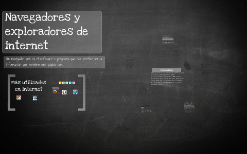 navegadores y exploradores de internet by Mica Marin on Prezi