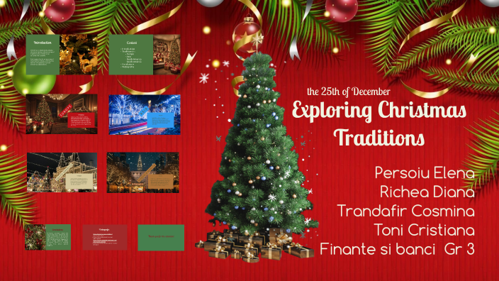 Exploring Christmas Traditions by Elena Perșoiu on Prezi