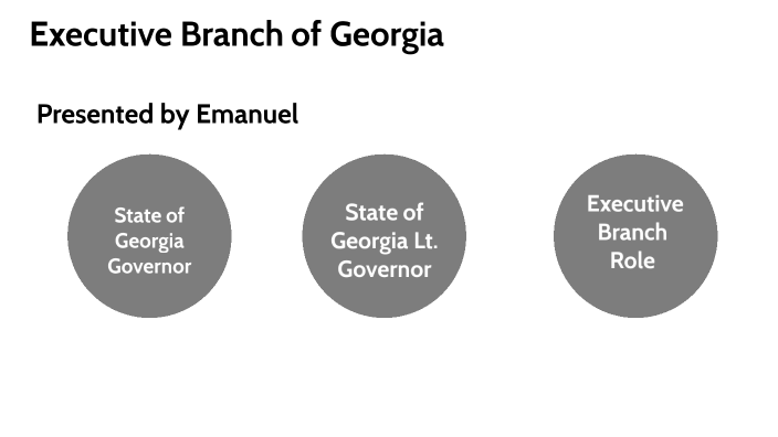 Executive Branch of Georgia by Emanuel-James Waithe on Prezi