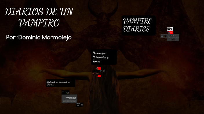 DIARIOS DE UN VAMPIRO by Dominic Marmolejo Millán on Prezi