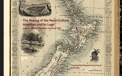 The Making of the Maori:Culture Invention and Its Logic by Jed Smith on ...