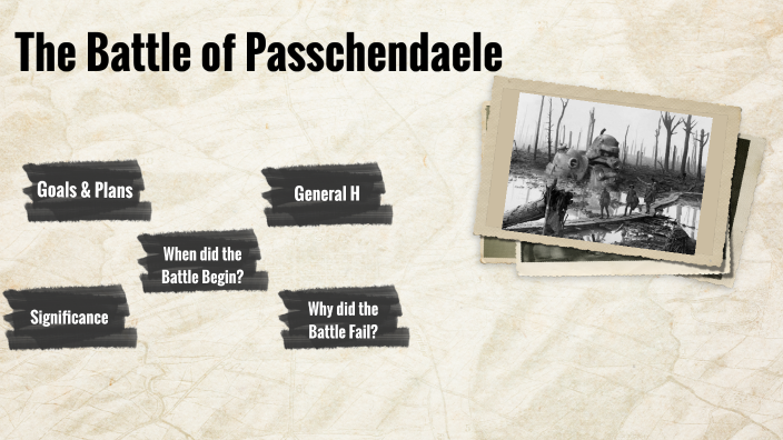 The Battle of Passchendaele by Tijana Vidakovic