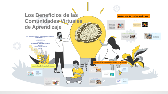 Los Beneficios de las Comunidades Virtuales de Aprendizaje by Marlene ...