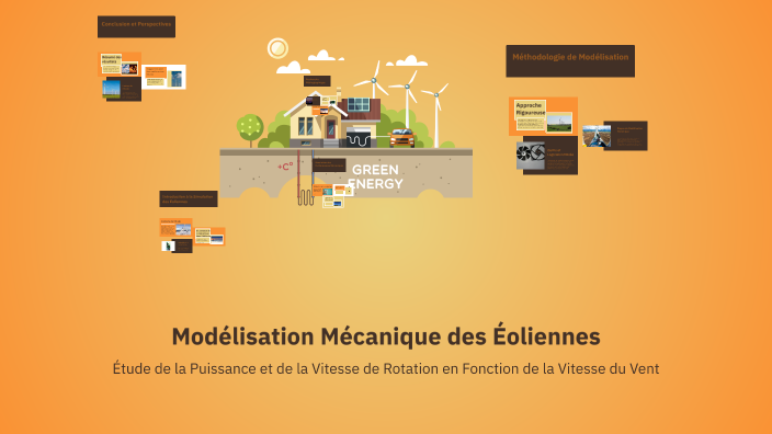 Modélisation Mécanique des Éoliennes by majda amrani on Prezi