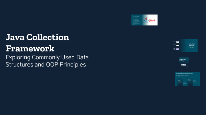 Java Collection Framework by Amresh Agarwal on Prezi