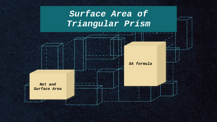 Surface Area of Triangular Prism by Minhua Lin on Prezi