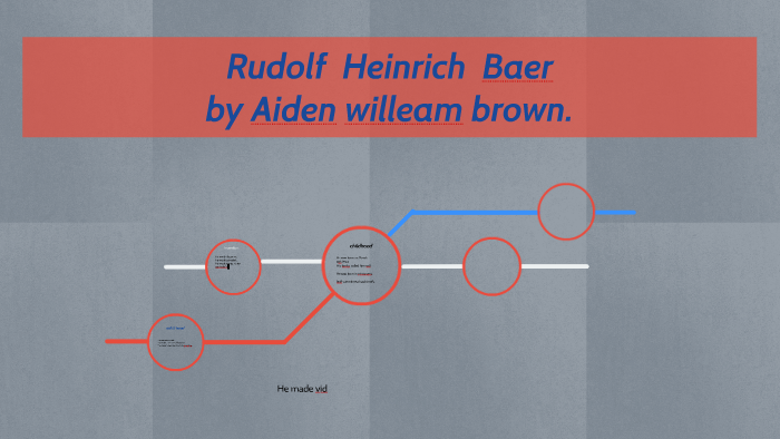 Rudolf.Heinrich.baer. by Lisa Husnick on Prezi