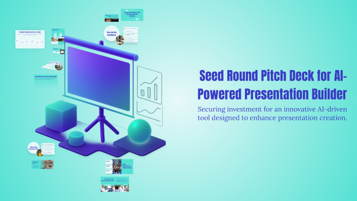 Seed Round Pitch Deck for AI-Powered Presentation Builder by Shreesh ...