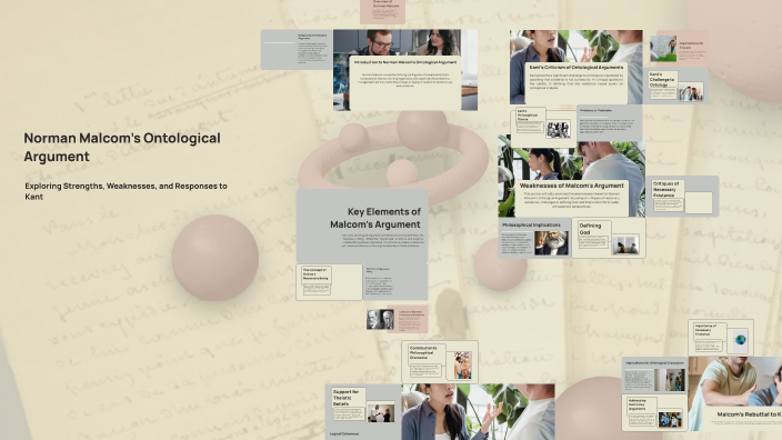Norman Malcom's Ontological Argument by Oana Babalic on Prezi