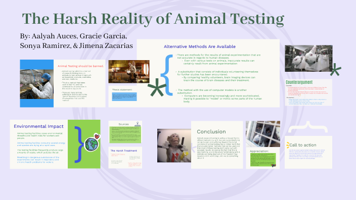 Animal Testing Presentation by Jimena Zacarias on Prezi