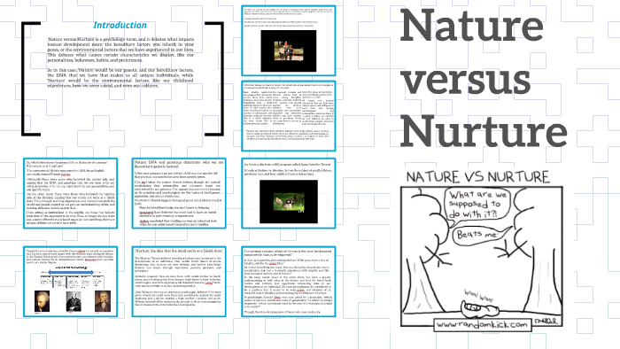 Nature vs Nurture by Blaire Az on Prezi