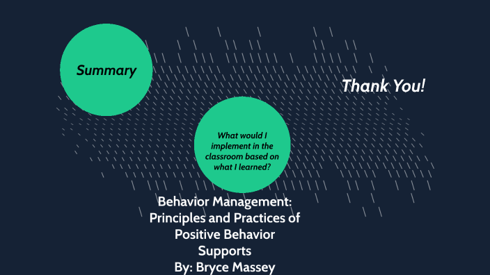 Behavior Management: Principles and Practices of Positive Behavior ...