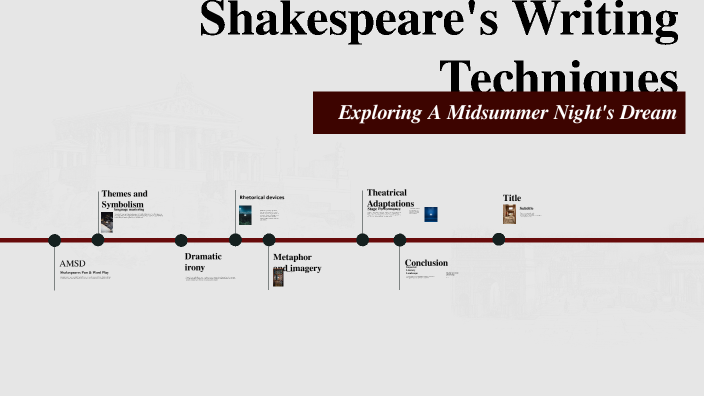 Shakespeare's Writing Techniques by liv Ploukou on Prezi
