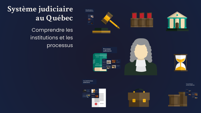 Système judiciaire au Québec by Noah Crépeau on Prezi