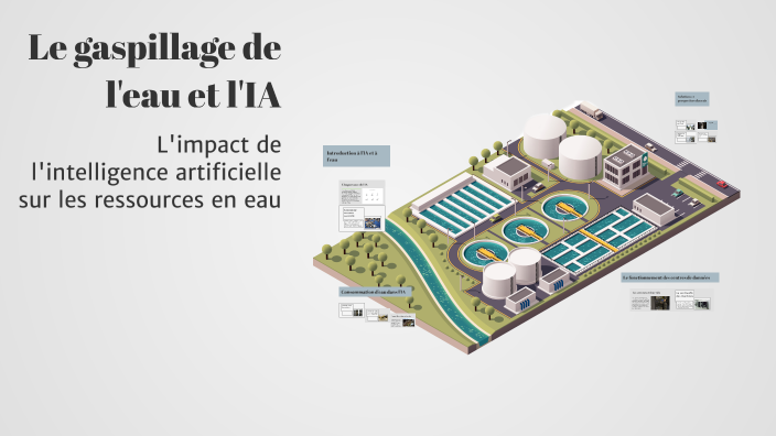 Le gaspillage de l'eau et l'IA by Adam Caron Pépin on Prezi