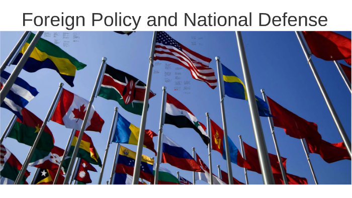 Foreign Policy and National Defense by Bryan Greene