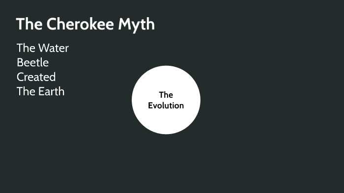 The Cherokee Creation Myth by Desmond Kendrick on Prezi