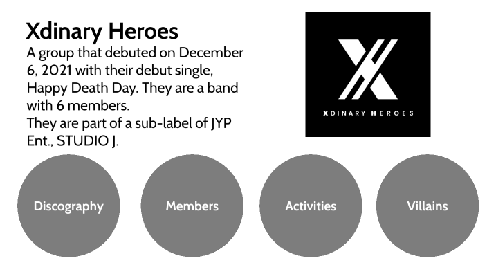 Xdinary Heroes by Alyson Welch on Prezi