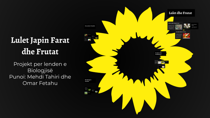 Lulet Japin Farat dhe Frutat by Mehdi Tahiri on Prezi