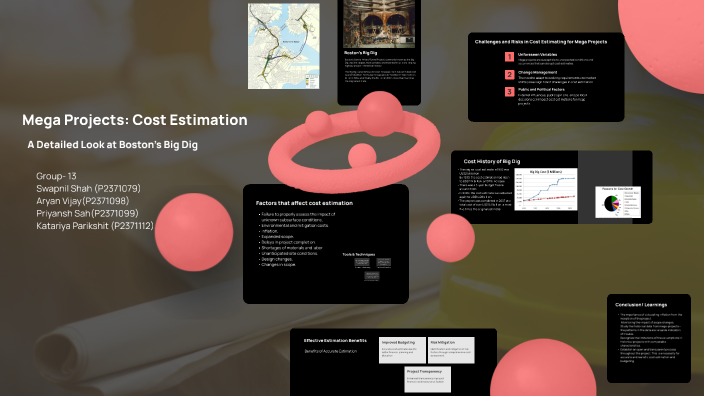Mega Project Cost Estimation by Aryan Vijay on Prezi