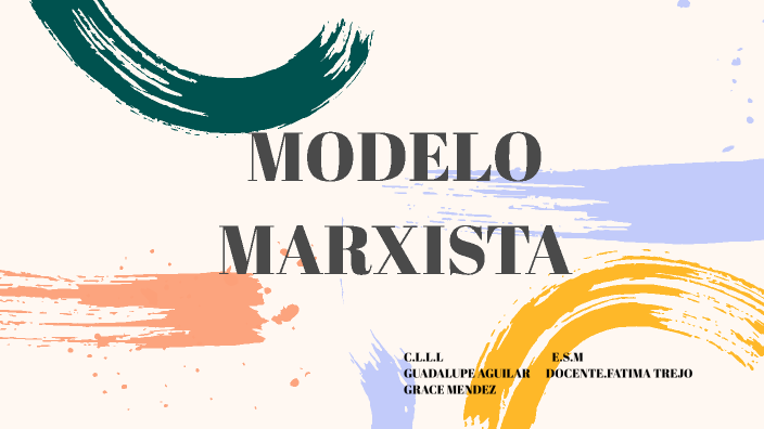 Modelo Marxista by guadalupe aguilar on Prezi