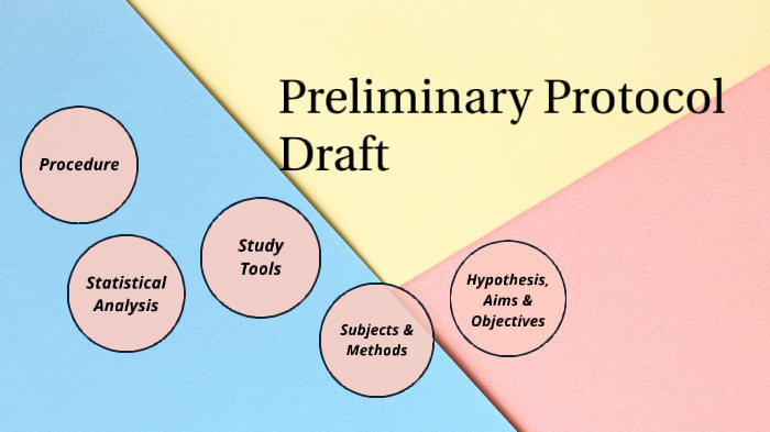 Protocol Draft by Dina Essam on Prezi