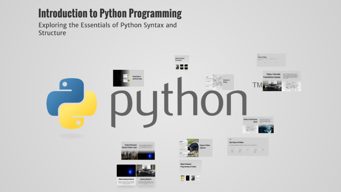 Introduction to Python Programming by Youssef elshmaa on Prezi