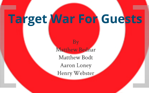 Target War For Guests by Aaron Loney