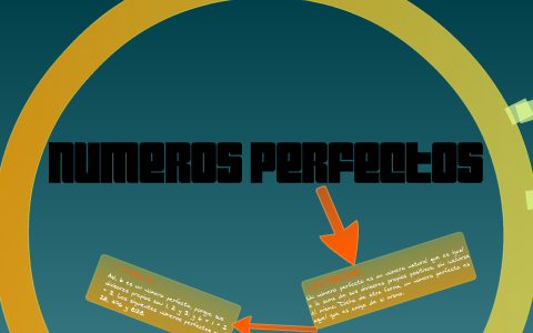 NUMEROS PERFECTOS by alejandro justiniano on Prezi