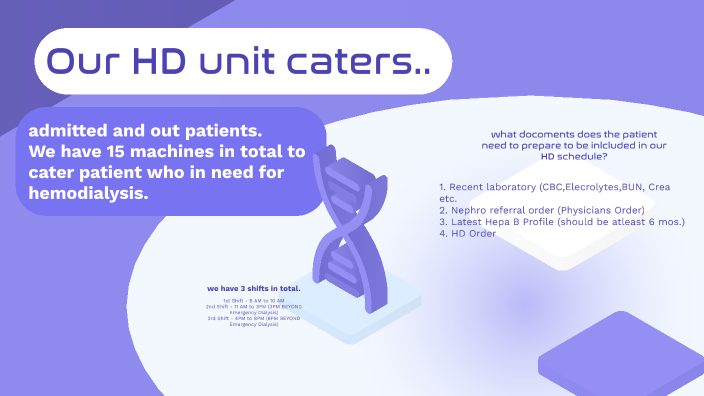 The Hemodialysis Unit by John Paul Cuevas on Prezi