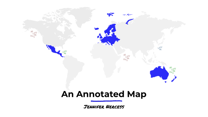 annotated map by Jen on Prezi