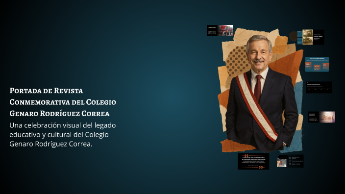 Portada de Revista Conmemorativa del Colegio Genaro Rodríguez Correa by ...