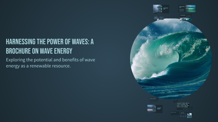 Harnessing the Power of Waves: A Brochure on Wave Energy by Reda Reda ...
