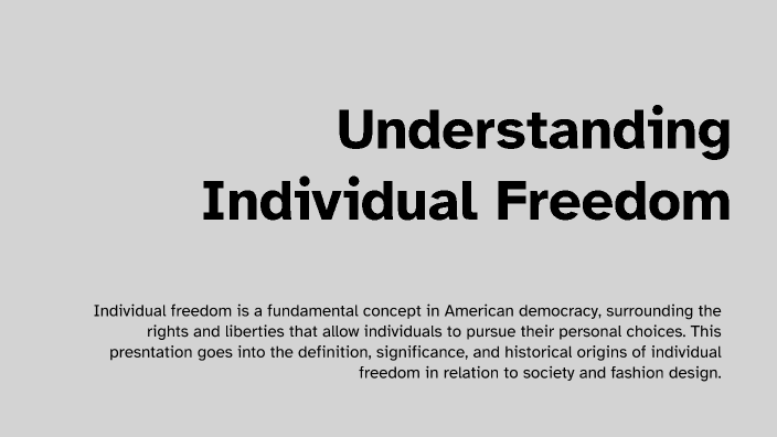 Individual Freedom in Clothing Design by Jayce Guyton on Prezi