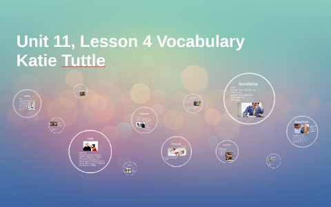 Unit 11, Lesson 4 Vocabulary by Katie Tuttle on Prezi