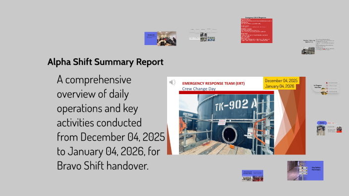 Alpha Shift Summary Report by Mateus Isabel on Prezi