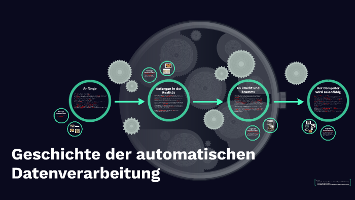 Geschichte der automatischen Datenverarbeitung by Sebastian Hauke on Prezi