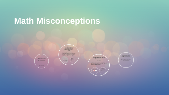 Math Misconceptions by Amanda Pugliese on Prezi