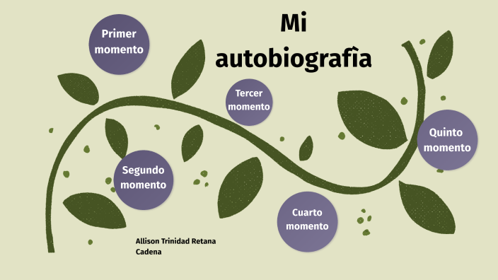 Mi autpbiografìa by Allison Retana Cadena on Prezi