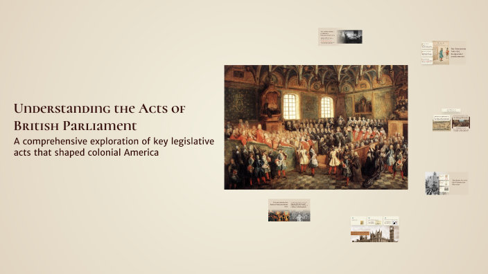 Understanding the Acts of British Parliament by Mr. Amador on Prezi