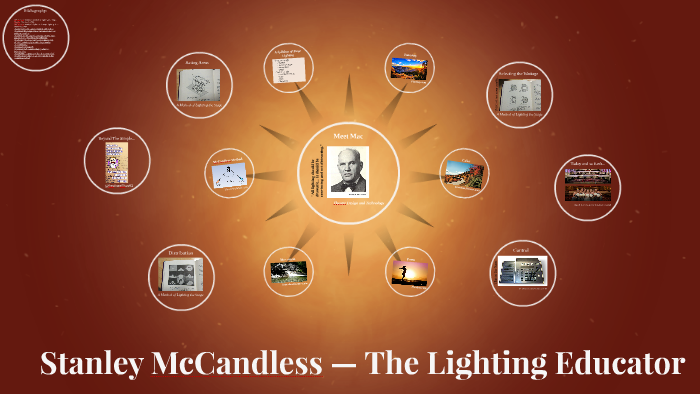 Stanley McCandless — The Lighting Educator by Justin Jones